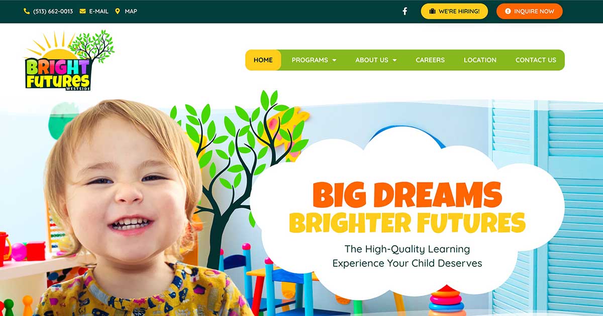 Bright Future Westside - Preschool & Childcare Center Serving ...